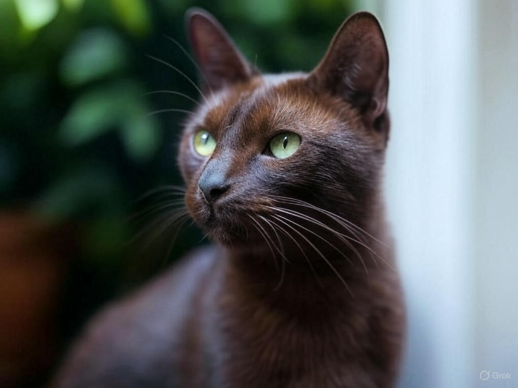Havana Brown Cat – Rare Breed with Chocolate Coat - WoWowCat
